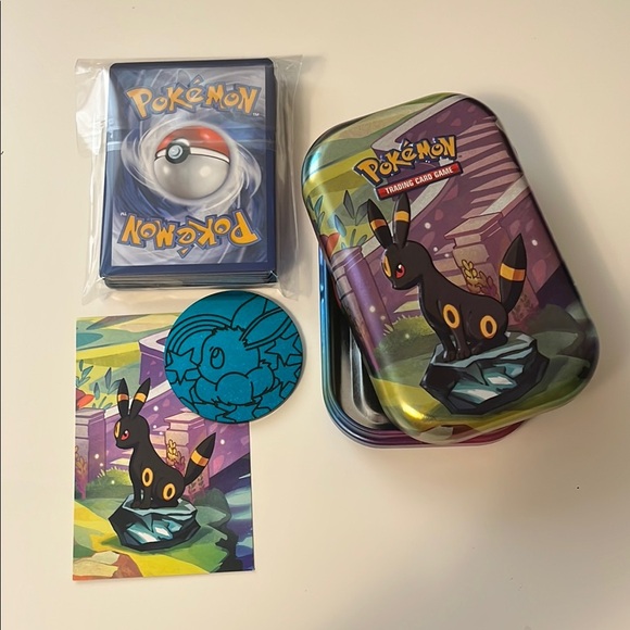 Pokemon | Toys | Pokemon Prismatic Evolution Tin Umbreon Design With 5 ...